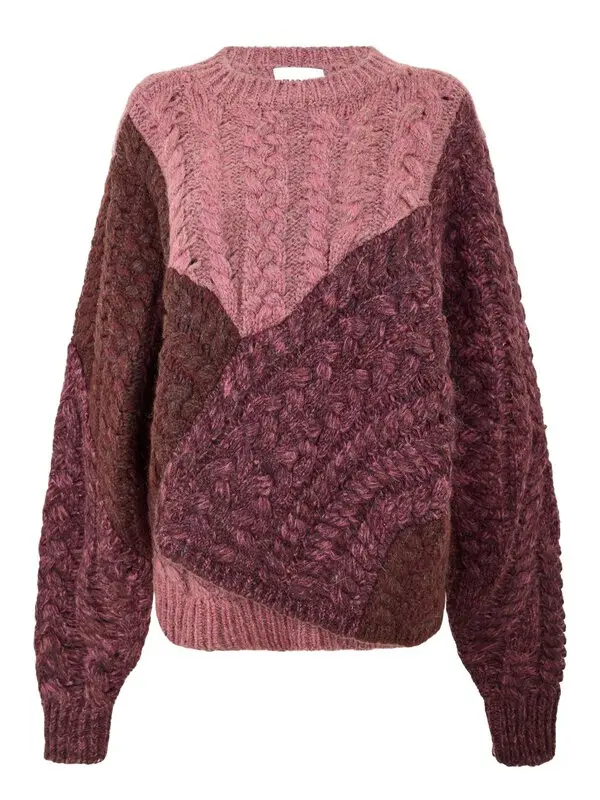 Isabel Marant Étoile Crew Neck Knit Sweater - Red
