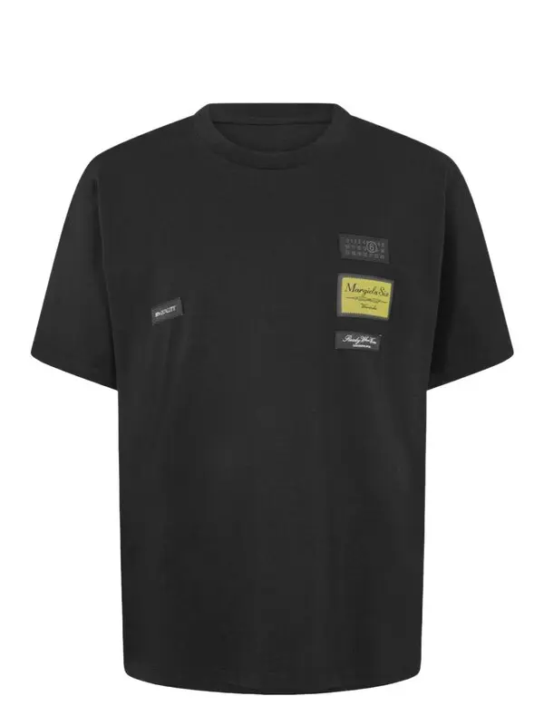 MAISON MARGIELA Logo T-shirt - Black