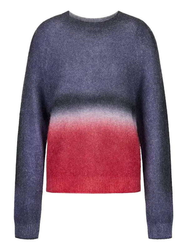 Emporio Armani Alpaca Blend Sweater - Gray