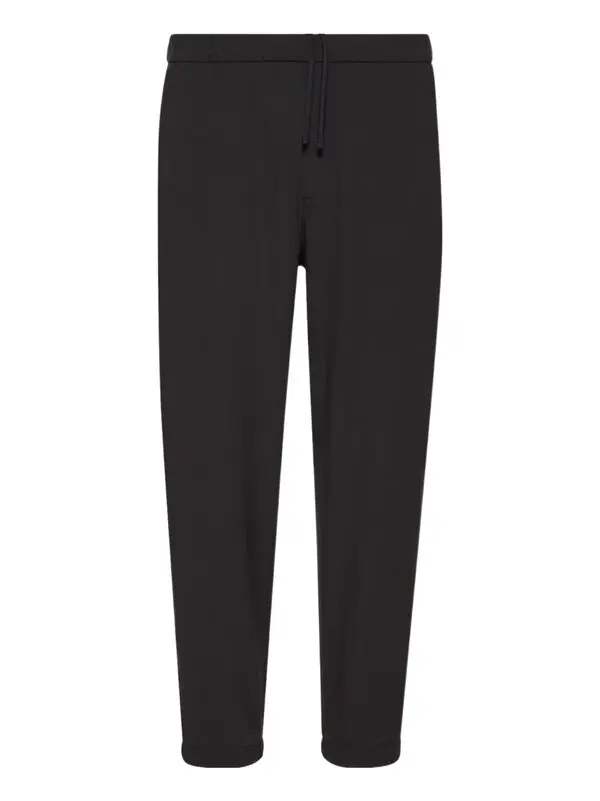 Calvin Klein Lace-up Casual Pants - Black