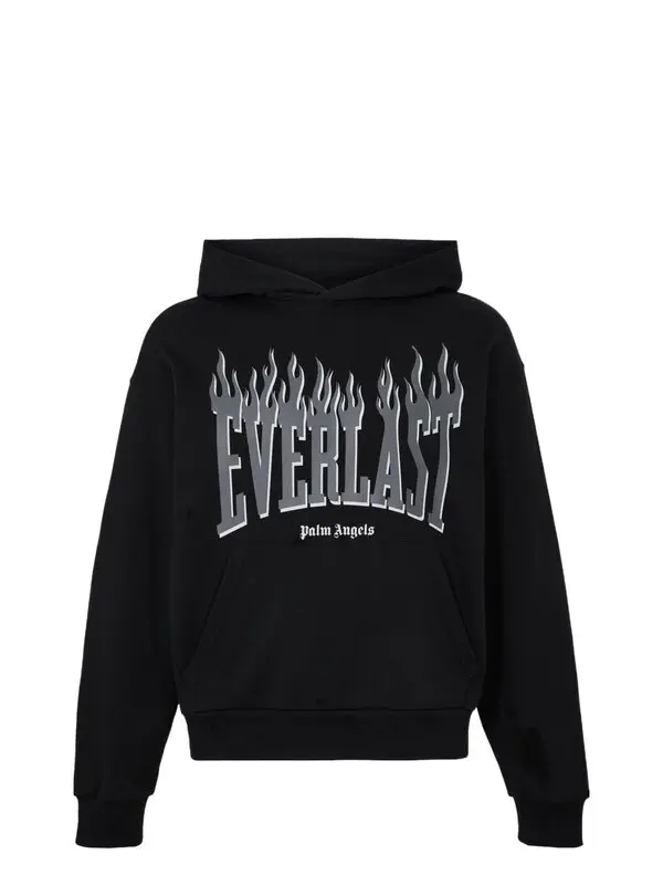 Palm Angels X Everlast Hoodie - Black