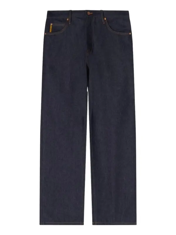 Emporio Armani 5-pocket Denim Trousers - Black