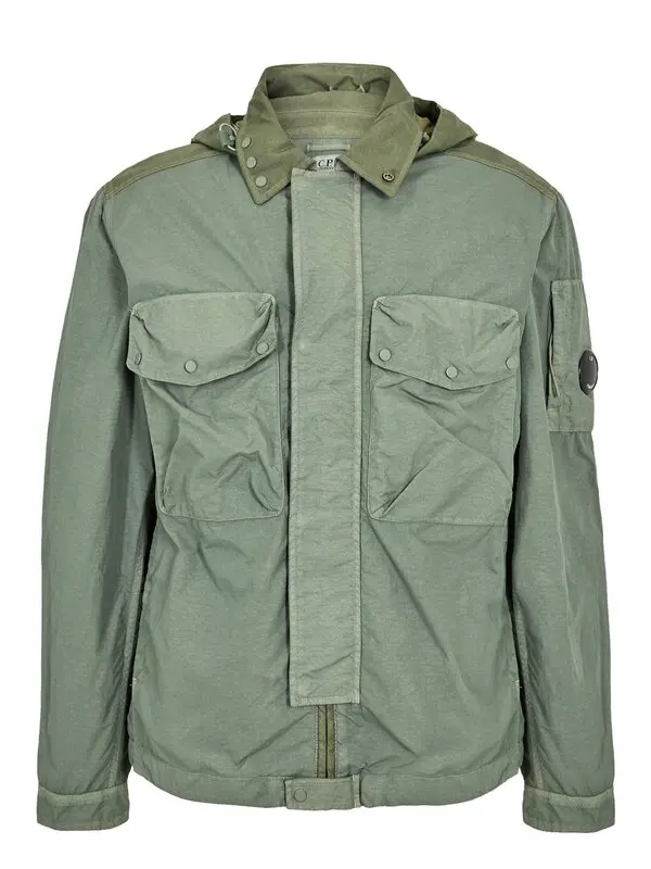 C.P. COMPANY Goggle Hd Oshirt Sn61 Jacket - Gray