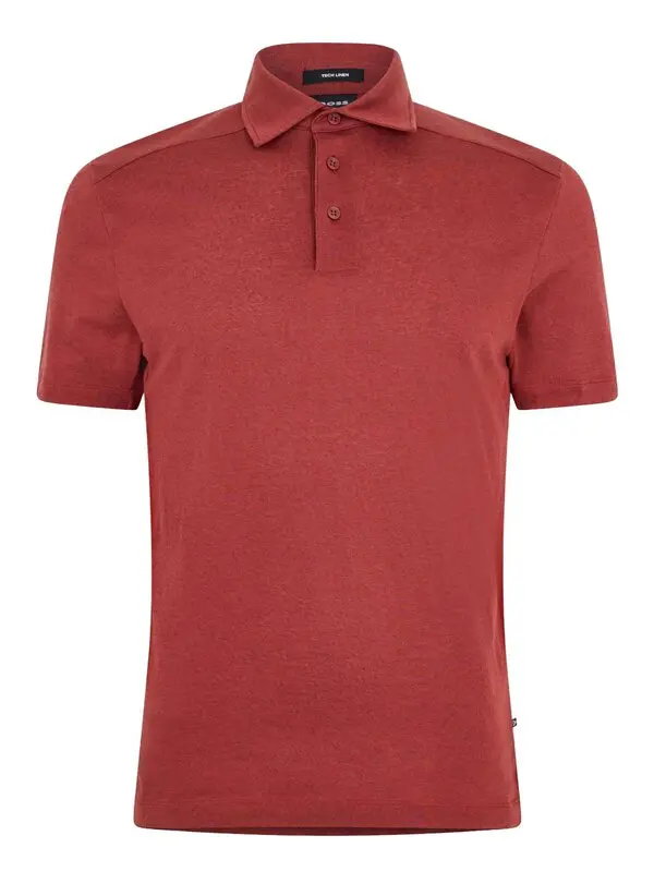Hugo Boss Short-sleeve Polo Shirt - Red