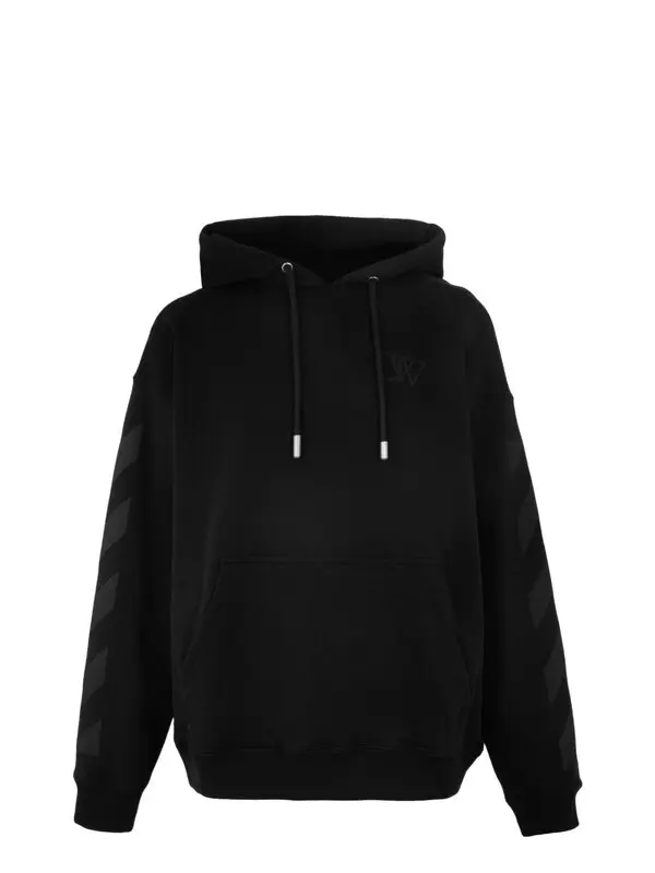 Off-White Diag Skate Pull Over Hoodie - Black