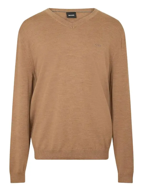 Hugo Boss Batisse E Knitted Top - Brown