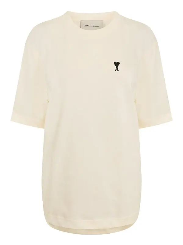 AMI Paris Place Des Oversized T-shirt - White