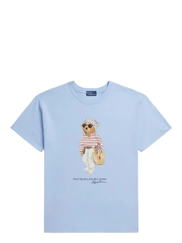 Polo Ralph Lauren Printed Crewneck T-shirt - Blue
