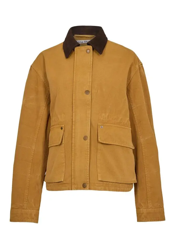 Acne Studios Relaxed Fit Utility Jacket - Brown