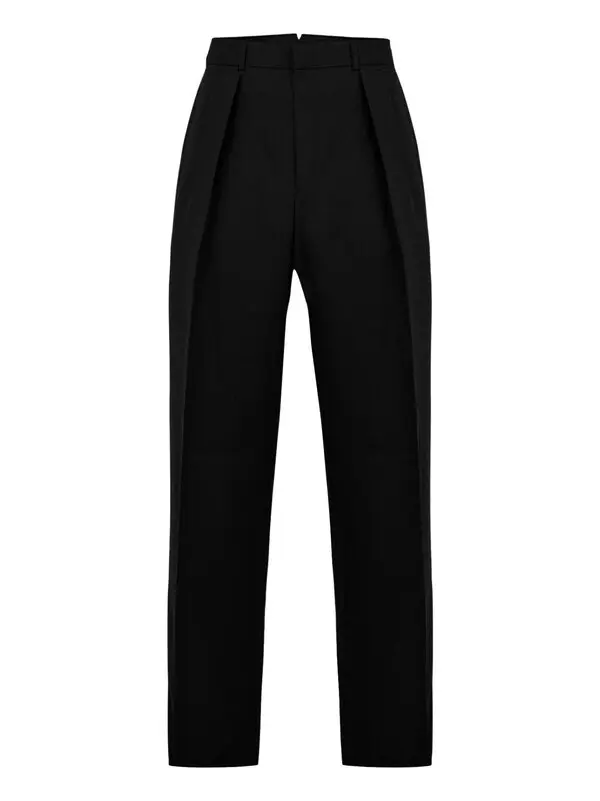 TOM FORD Pleated Trousers - Black