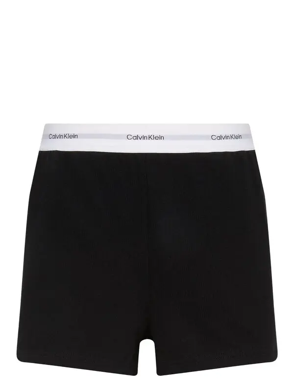 Calvin Klein Comfortable Fleece Shorts - Black