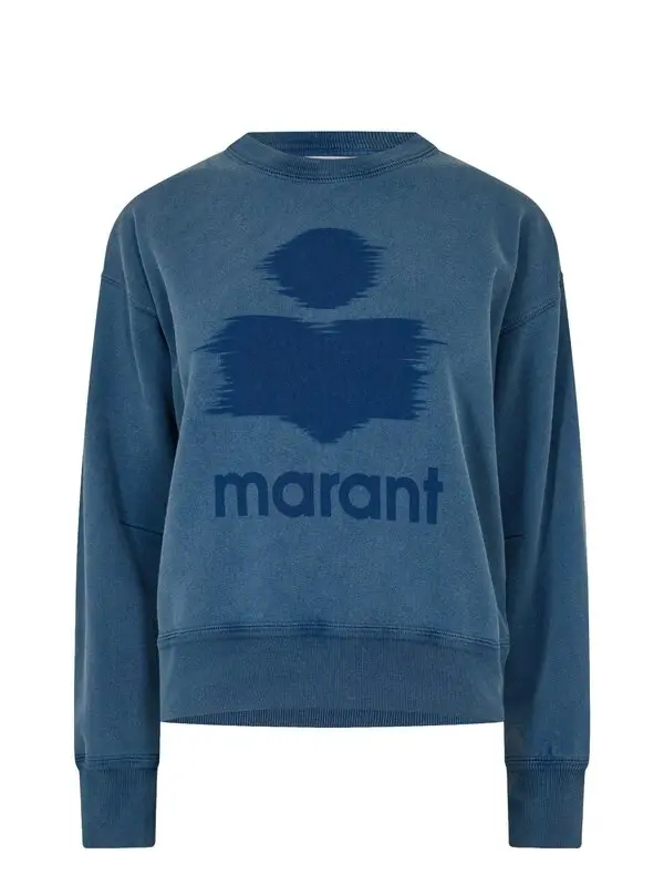 Isabel Marant Étoile Sweatshirt With Logo - Blue