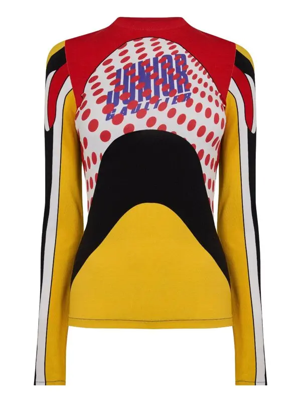 JEAN PAUL GAULTIER Long Sleeve T-shirt - Multicolor