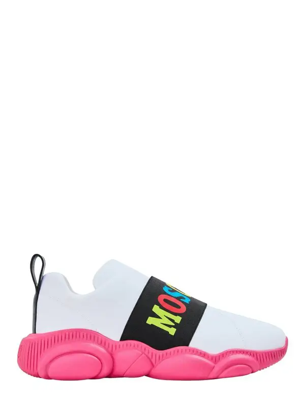 Moschino Color Block Low-top Trainers - Pink