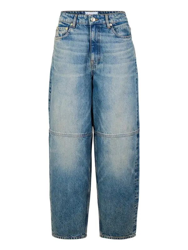 GANNI Straight Leg Jeans - Blue