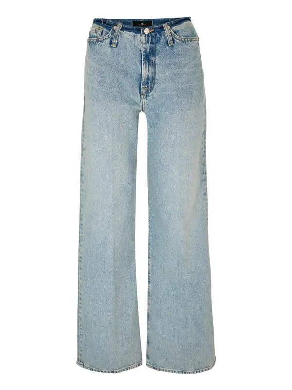 7 For All Mankind Five-pocket Jeans - Blue