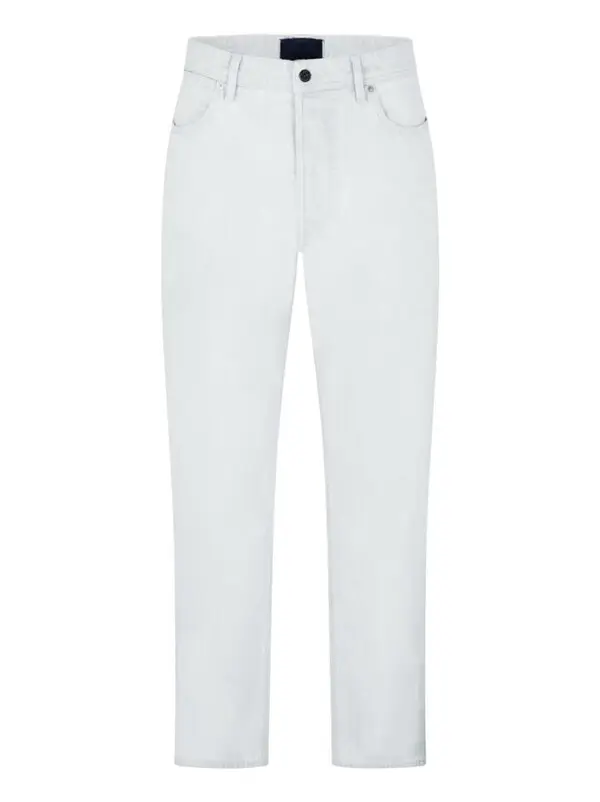 Stone Island Straight Leg Jeans - White