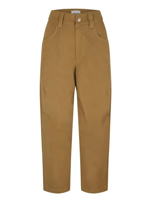 Isabel Marant Étoile Belted Casual Pants - Brown