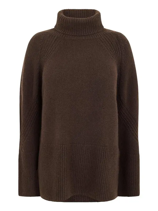 JOSEPH Loftus Knitted Crew-neck Pullover - Black