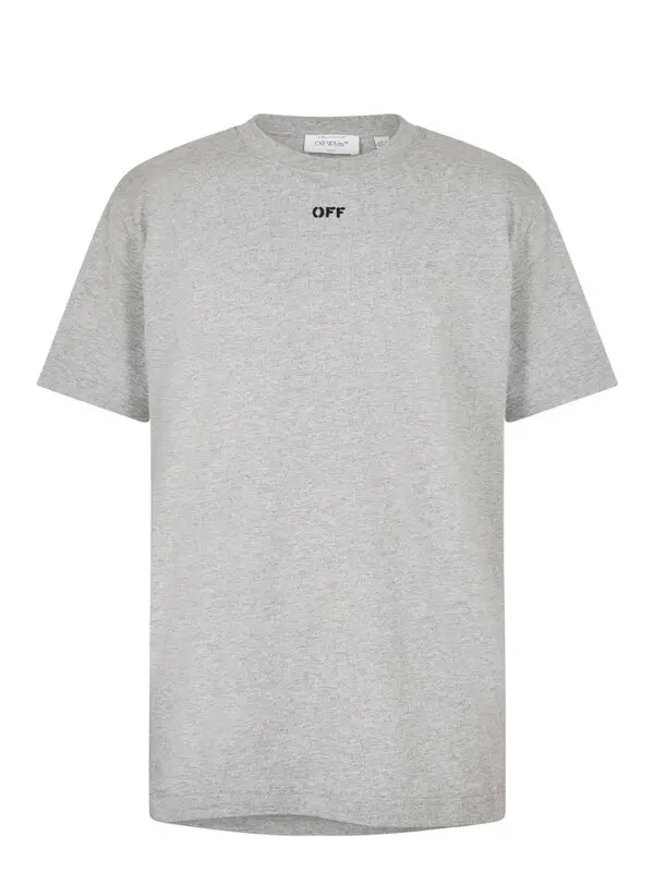 Off-White Slim Fit T-shirt - Gray