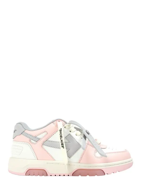 Off-White Color Block Low-top Trainers - White