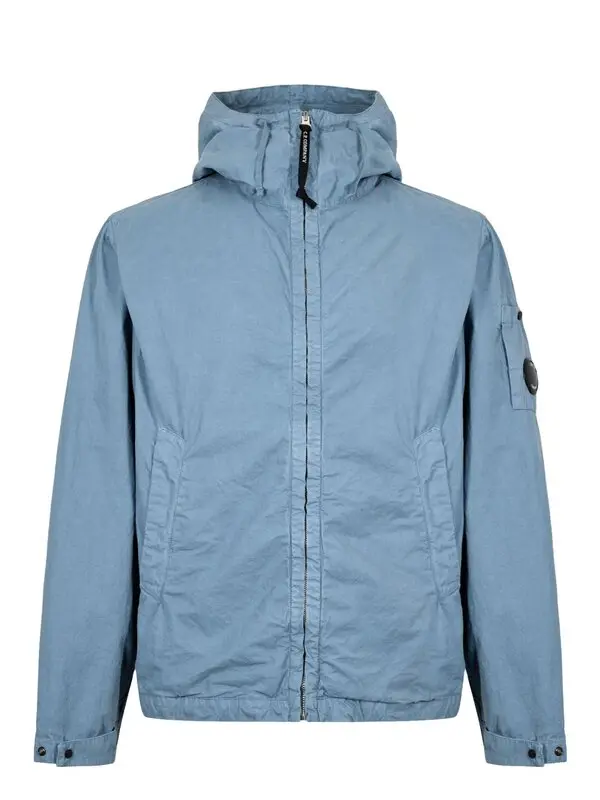 C.P. COMPANY Hooded Jacket - Blue