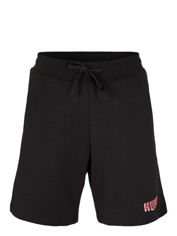Hugo Boss Woven Tracksuit Shorts - Black