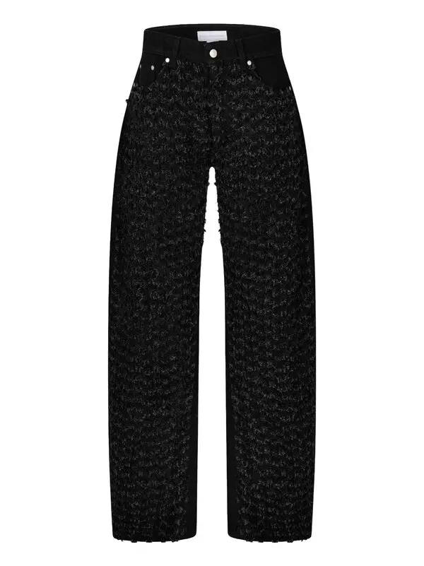 Stella McCartney Straight Leg Jeans - Black