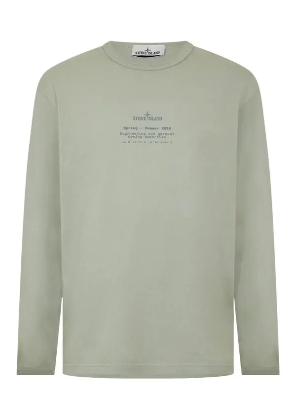 Stone Island Long Sleeve T-shirt - Gray