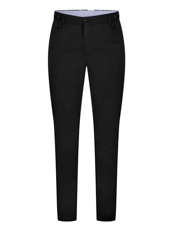 Dolce & Gabbana Tailored Logo Trousers - Black