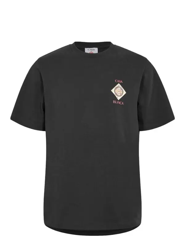 Casablanca Printed T-shirt - Black