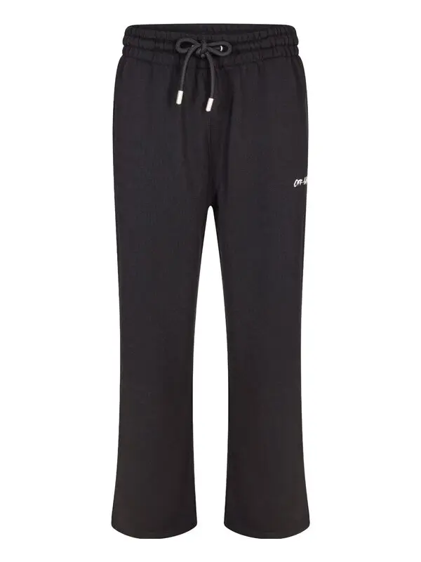 Off-White Slim Fit Jogging Bottoms - Black