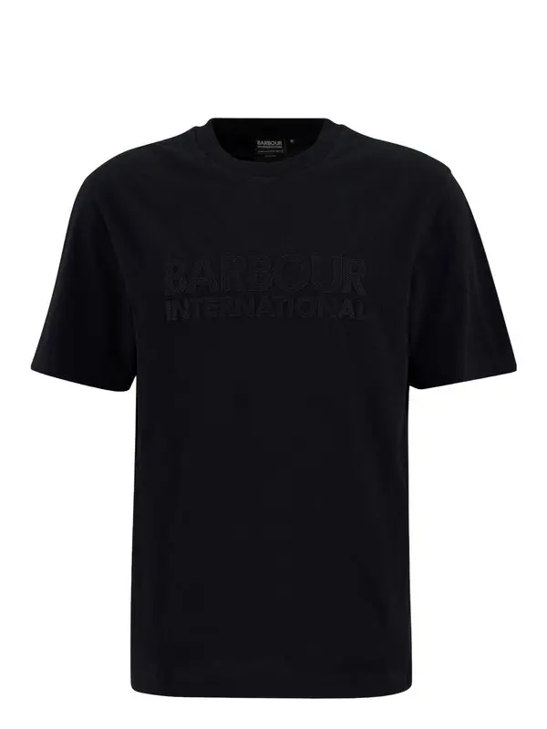 Barbour Logo T-shirt - Black