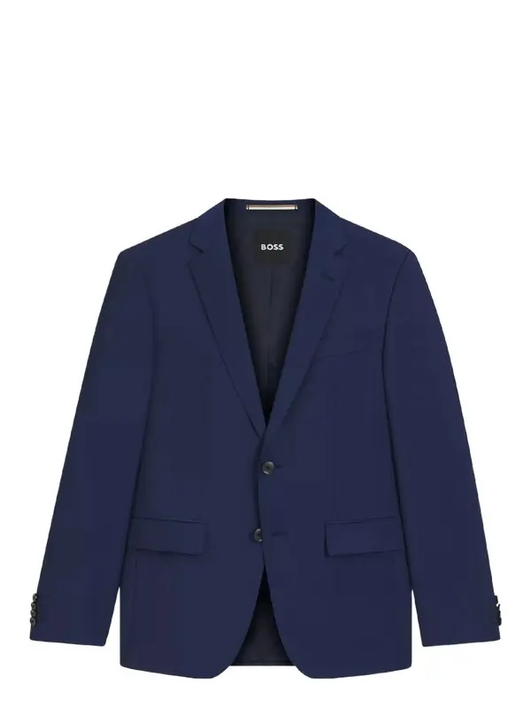 Hugo Boss H-huge-mm-c-224 Slim-fit Jacket - Blue