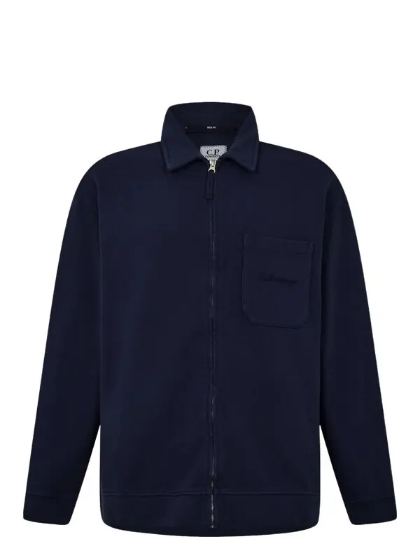 C.P. COMPANY 1/4 Zip Sweatshirt - Black