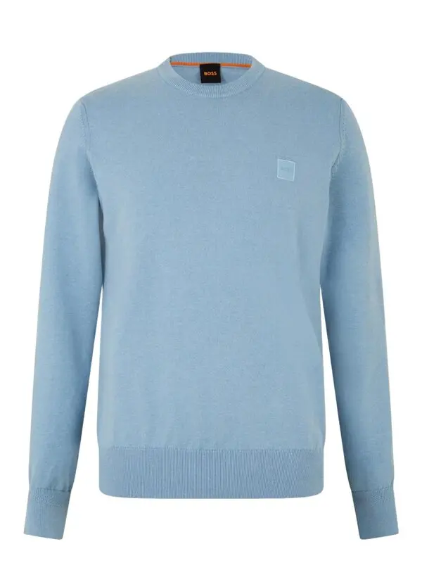 Hugo Boss Kanovano Crew-neck Jumper - Blue