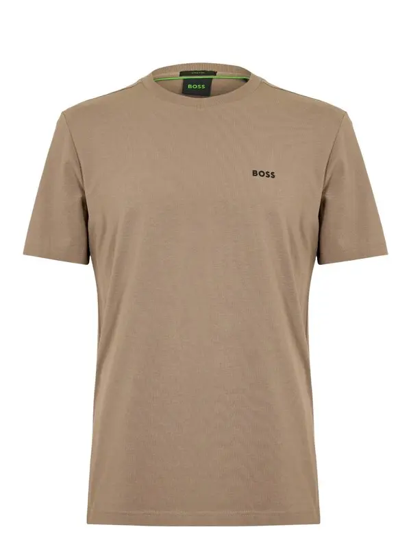 Hugo Boss Logo Short-sleeved T-shirt - Nude