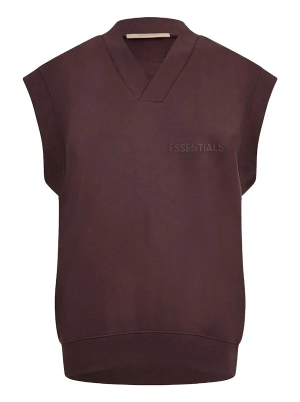 Fear Of God V-neck Sports Vest - Red