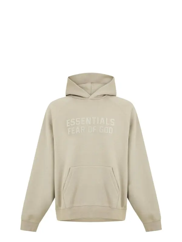 Fear Of God Logo Hoodie - Nude