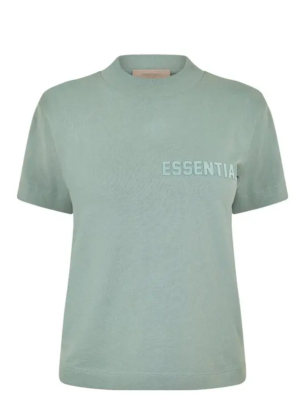 Fear Of God Logo Detail T-shirt - Gray