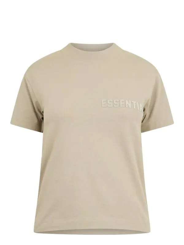 Fear Of God Logo Detail T-shirt - Nude