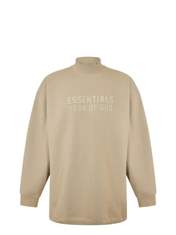 Fear Of God Logo Long-sleeve Sweatshirt - Nude