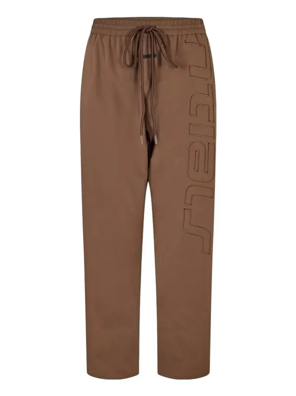 Fear Of God Drawstring Logo Sweatpants - Brown