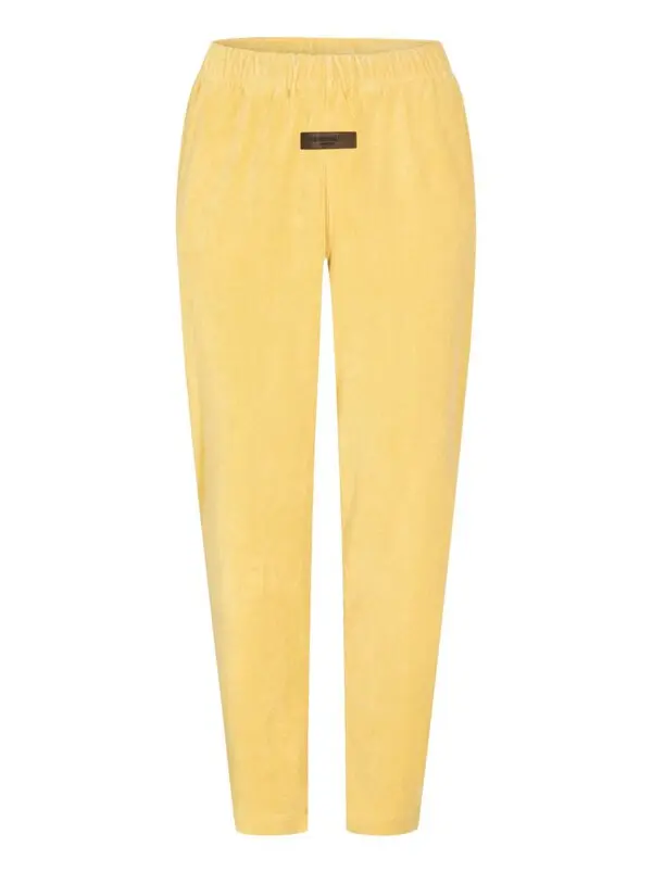 Fear Of God Logo Detail Sweatpants - Yellow