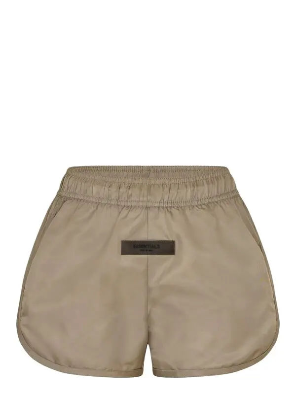Fear Of God Logo Running Shorts - Nude