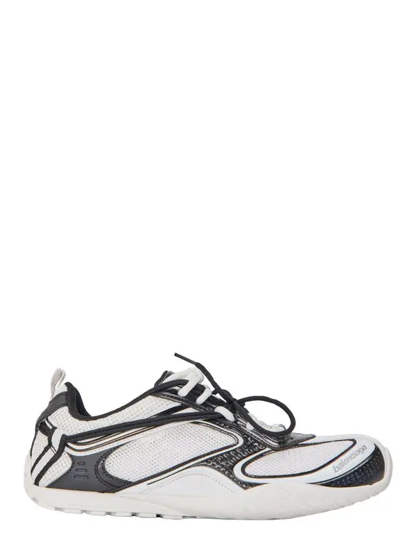 Balenciaga Low-top Lace-up Sneakers - White