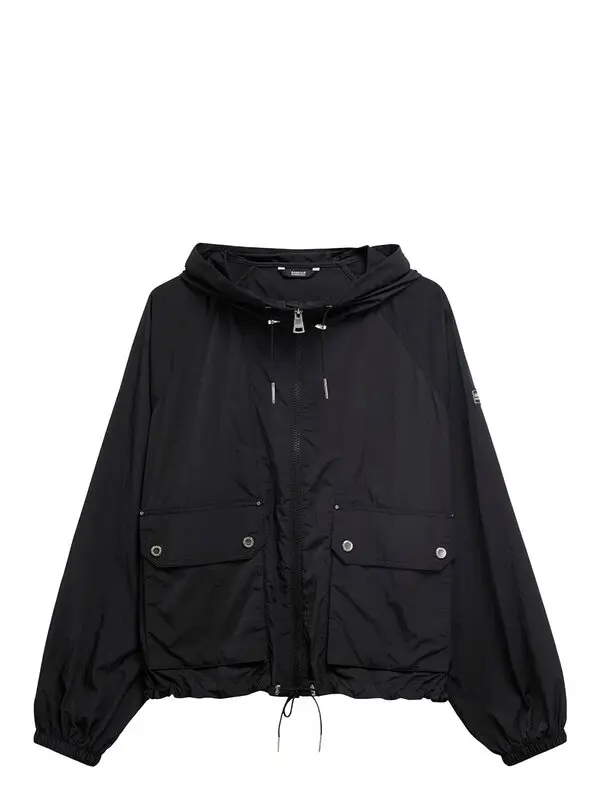Barbour International Hooded Anorak Jacket - Black
