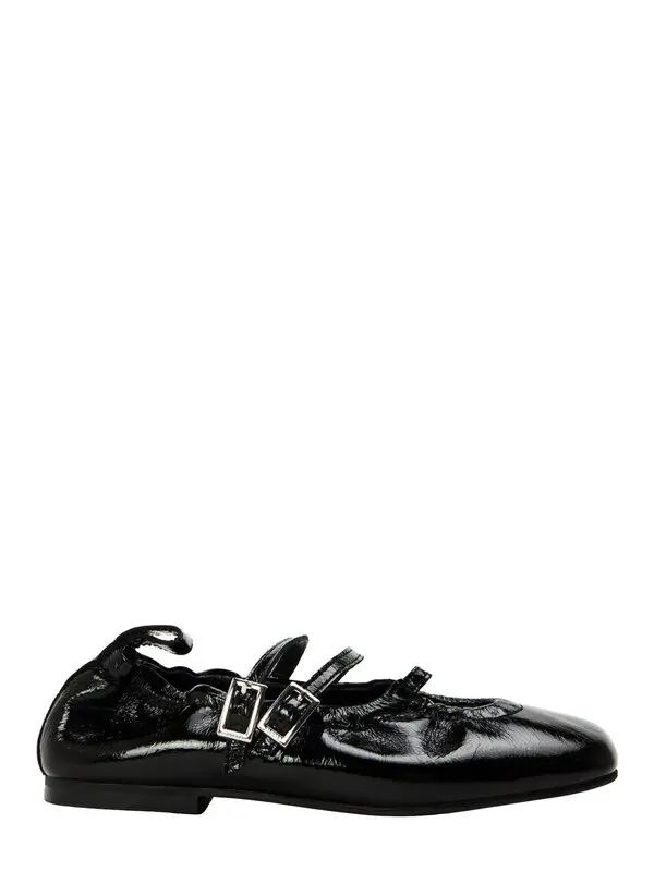 ALOHAS Anne's Flat Ballet Shoes - Black