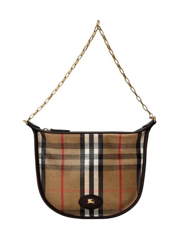 Burberry Chain Small Shoulder Bag - Brown