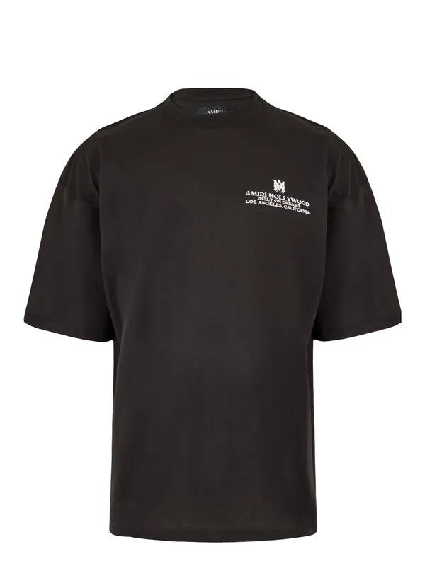 Amiri Loose-fitting Short-sleeve T-shirt - Black